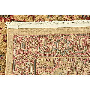 Unique Loom Sahand Collection Traditional Geometric Classic Tan Area Rug (3' 3 x 5' 3)