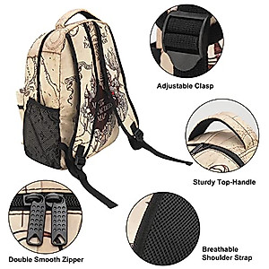 Greenfi 17 Inch Travel Laptop Backpack School Backpack Bag Bookbags Travel Bags Lightweight Backpack for Women Men