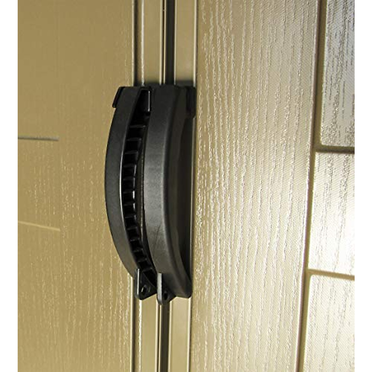 WoodBridge Plus 10 ft. x 10 ft. Vinyl Outdoor Garden Storage Shed