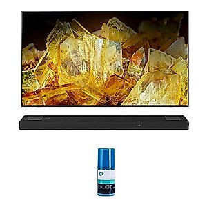 Sony XR55X90L 55 inch 4K BRAVIA XR Full Array LED Smart Google TV with a HT-A5000 5.1.2 Channel Dolby Atmos Soundbar with Built-in Subwoofers and HDTV Screen Cleaner Kit (2023)(USED)