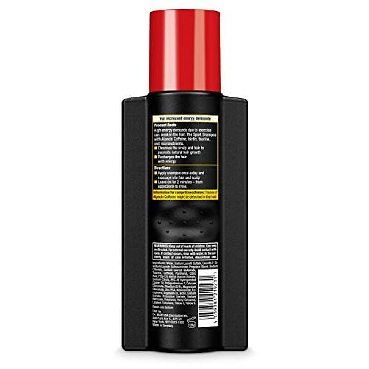 Alpecin Caffeine Shampoo CTX Sport - Energy Formula For Athletes 1 BOTTLE
