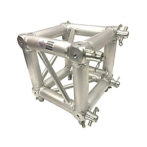 Universal Square Corner Junction Box Cube 0.29M 0.95 FT 6-Way Connection Fits All Major Name Brands 11.4" Truss Includes 12 pins/Clips