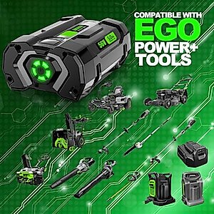 POWITEC 【3rd Generation】 56V 5.0Ah Replacement Battery for EGO 56V Battery BA2800 BA4200 Lithium Ion Battery Compatible with EGO Power+ Cordless Tool Battery Pack