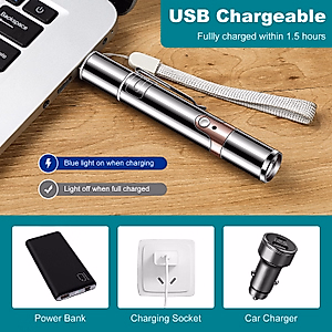 Cowjag Laser Pointer, Cat Birds Toy Pointer for Indoor, Cat Mouse Toys Wand Light Pet Interactive Toys to Keep Cat Busy, for Kitten Cat Dog Chase Play