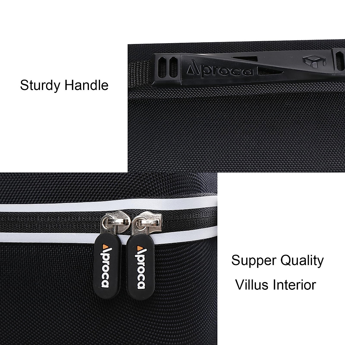 Aproca Hard Travel Storage Case, for AuKing Mini PArojector 2022 / TMY Projector 7500 Lumens Portable Video-Projector