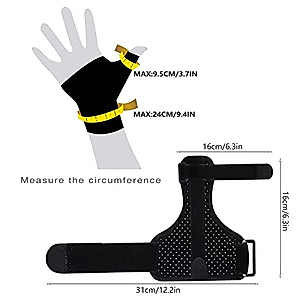 Cinlitek Thumb Brace - for Tendonitis and Arthritis - Fits Men and Women Left and Right Hand - Spica Splint Support Wrap - Wrist Stabilizer for Carpal Tunnel, Sprains, and Trigger Pain Relief