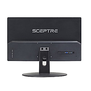 Sceptre 20" 1600x900 75Hz Ultra Thin LED Monitor 2x HDMI VGA Built-in Speakers, Machine Black Wide Viewing Angle 170° (Horizontal) / 160° (Vertical)