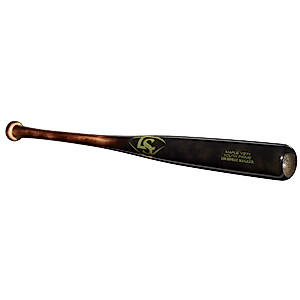 Louisville Slugger 2020 Youth Prime Maple Y271 Deep Flame/Distressed Black Baseball Bat, 27"