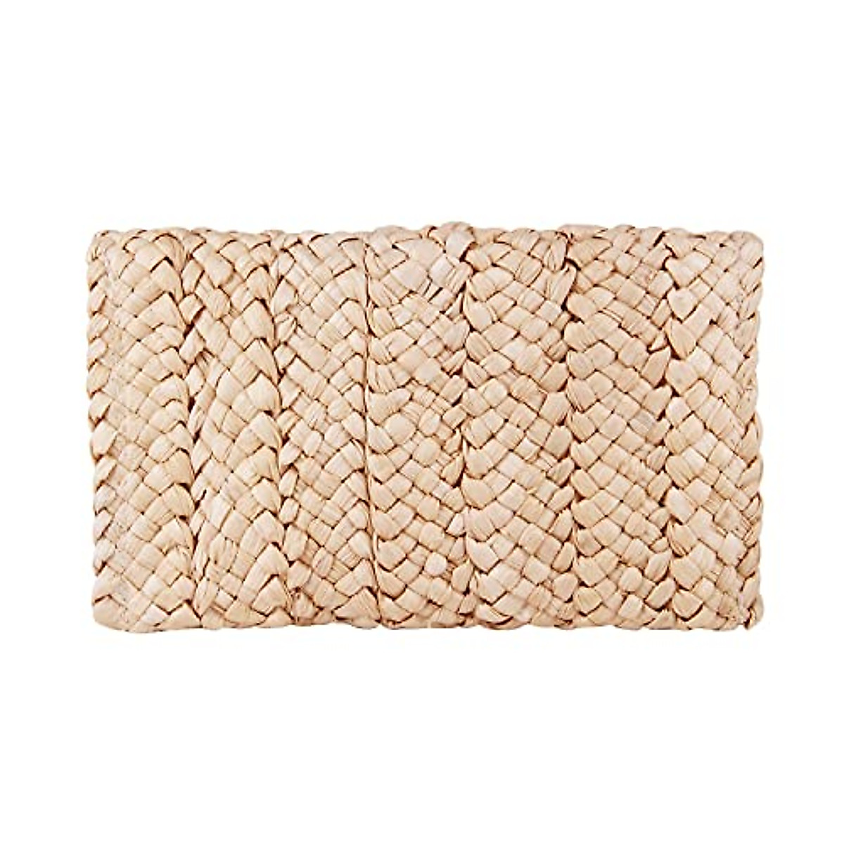 Kuang Womens Straw Clutch Purse Handbag Shoulder Clutch Envelope Wallet Beach Straw Purse for Ladies