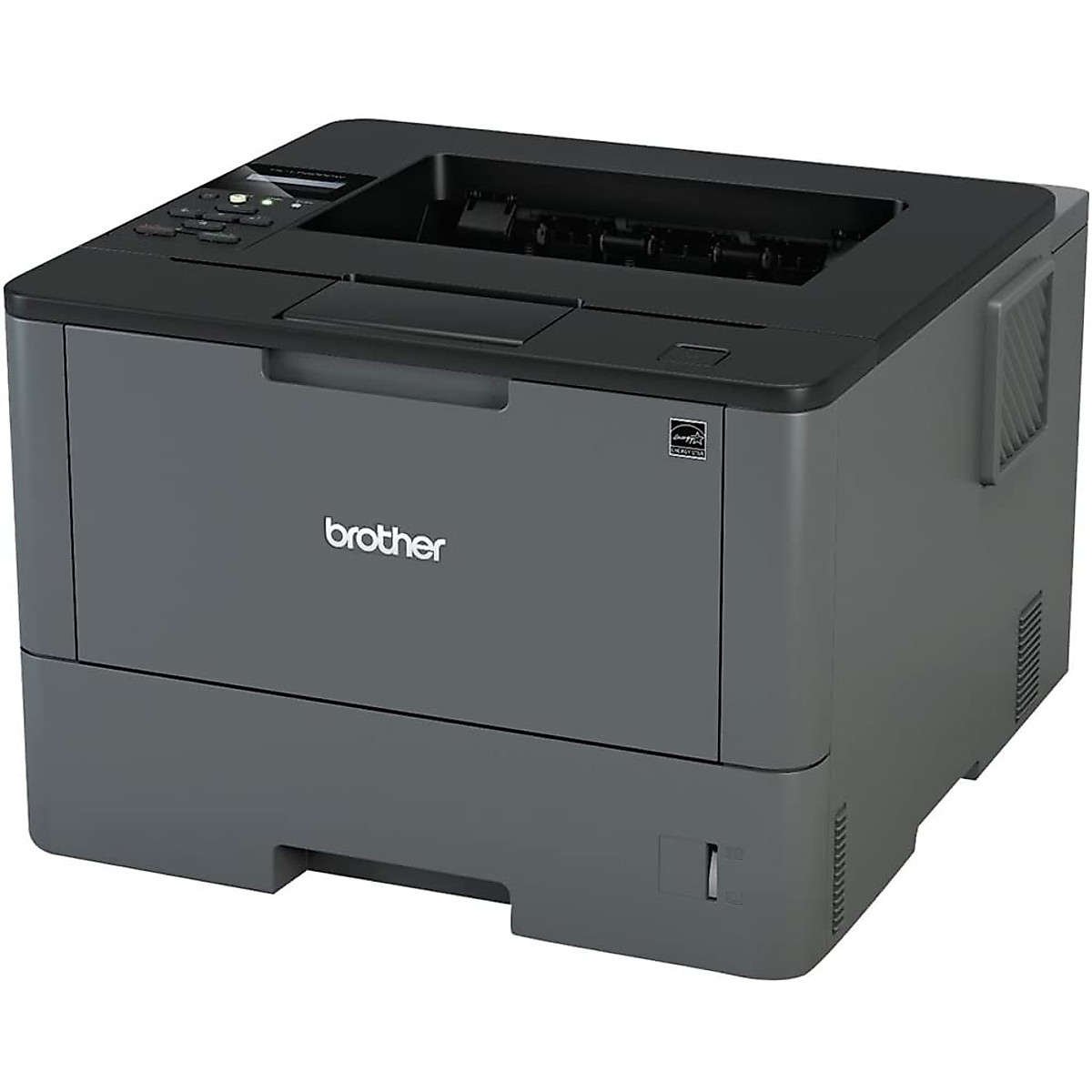 Brother HL-L6200DW Wireless Monochrome Single-Function Laser Printer for Office, Gray - Print only - 48 ppm, 1200 x 1200 dpi, 8.5 x 14, 256MB Memory, Auto Duplex Printing, 520 Sheet, Ethernet, CBMOUN
