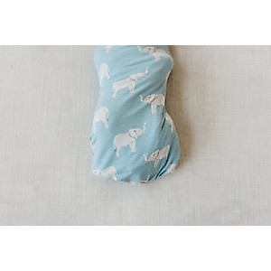 Copper Pearl Large Premium Knit Baby Swaddle Receiving Blanket Peanut