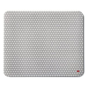 3M Precise Mouse Pad with Repositionable Adhesive Back, Enhances the Precision of Optical Mice at Fast Speeds, 8.5" x 7", Bitmap (MP200PS)