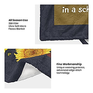 Sqovulw Teacher Appreciation Gifts Best Teacher Gifts for Women Gift for Teacher Gifts from Student Back to School Mothers Day Teachers Day Gifts Teacher Retirement Gifts Blanket 50X60 Inch