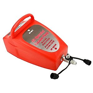 LuckyHigh 1/4''NPT A/C Air Conditioning System Tool 4.2CFM Pneumatic Air Operated Vacuum Pump Conditioner