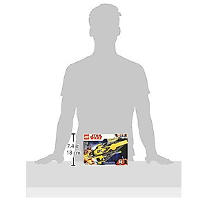 LEGO Star Wars: The Clone Wars Anakin's Jedi Starfighter 75214 Building Kit (247 Pieces)