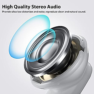 COOYA Bluetooth Headphones True Wireless Earbuds for iPhone 13 Pro Max 12 14 Bass Stereo Noise Canceling Wireless Gaming Headsets with Microphone in-Ear Earphone for Samsung S23 S22 Ultra S21 S20 A53