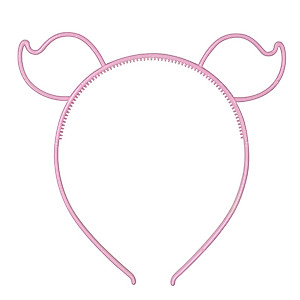 XIMA 12pcs Pig Ears Plastic Girls Headbands Children Hairbands Accessories (SP-Pig)