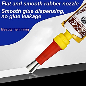 30Pcs Caulking Finisher Kit, Caulking Nozzle Tips Stainless Steel 18 Caulking Nozzle Applicators with 8 Connector Caulking Guns and 4 Grout Scraper for Bathroom Kitchen Doors Windows