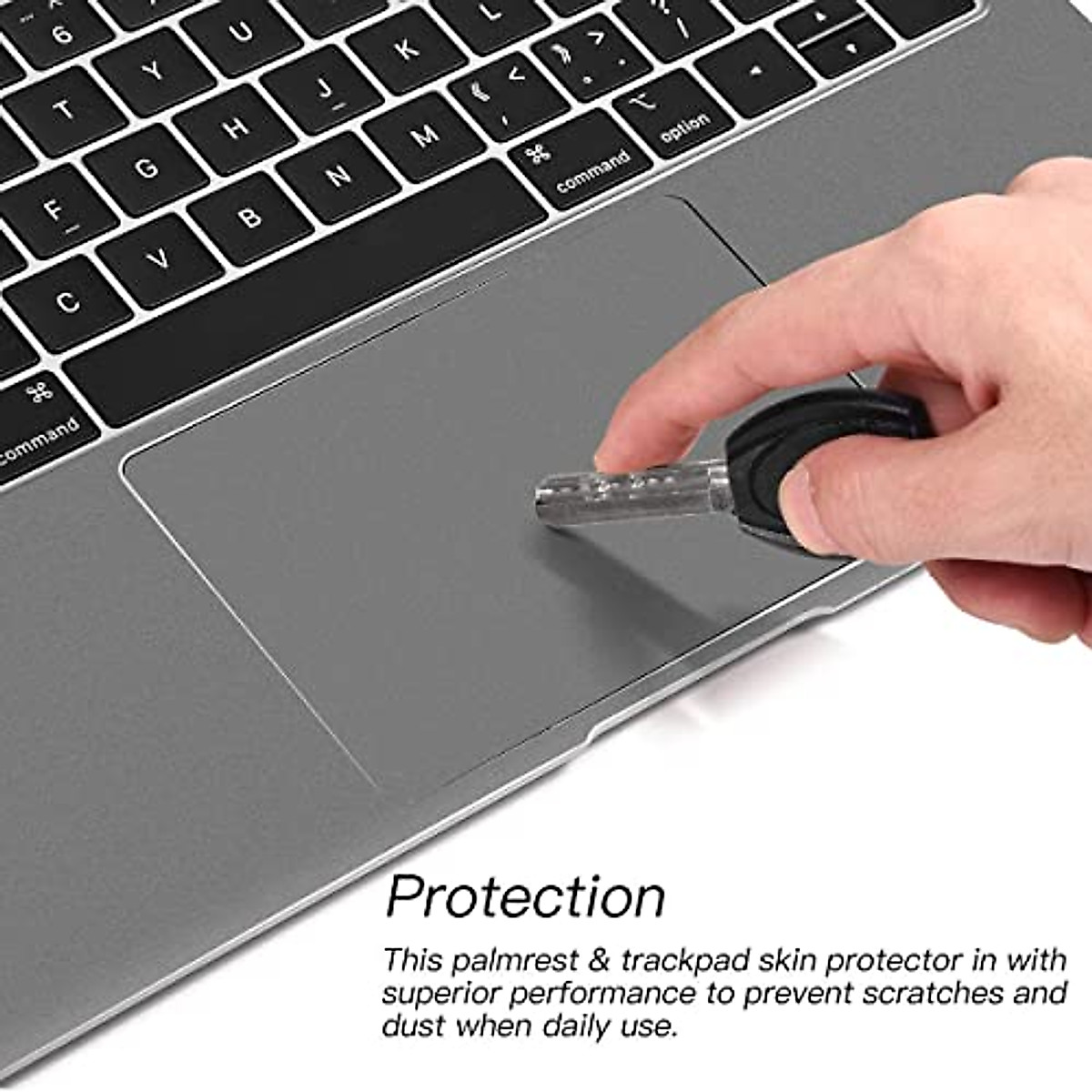 Pack of 2 - Ecomgenic Laptop touchpad Protector trackpad Cover Grey for Acer Swift X SFX14-41G-R1S6 Creator Laptop | 14 Inch