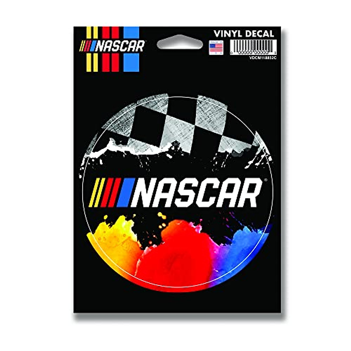 Rico Industries NASCAR 5" x 7" Vinyl Die-Cut Decal - Car/Truck/Home Accessory