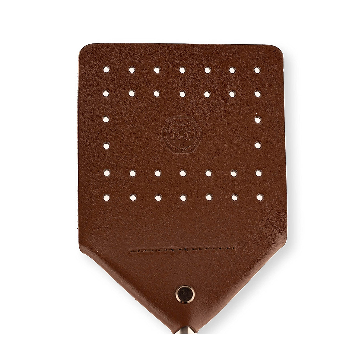 Leather Fly Swatter - Cognac - Pack of 2 - Insect Catcher - Insect Catcher - Insect Catcher - Leather Fly Swatter