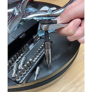 Wiha 74996 35 Piece Bit Ratchet Compact Storage Box Set