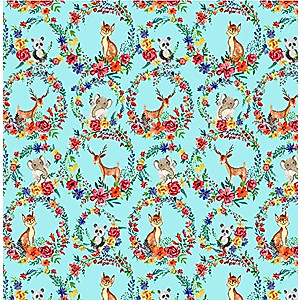 Michael Miller Enchanted Forest, Blue