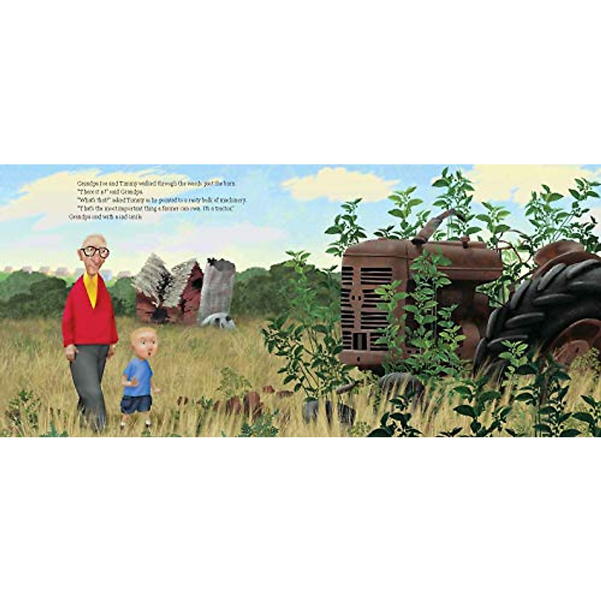 Grandpa's Tractor (Life on the Farm)