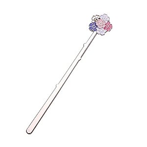 Metal Bookmark-Lotus Flower Theme Bookmarks,Metal Charms,Inspirational Quotes Bookmarker Page Markers School Supplies Students Page Label(A)