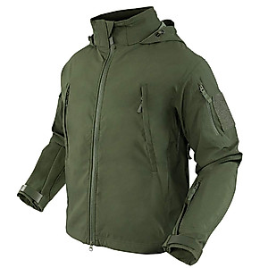 Condor Summit Zero Men's Lightweight Soft Shell Jacket, Olive Drab, XXL 609-001-XXL