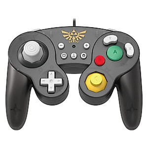 HORI Nintendo Switch Battle Pad (Zelda) GameCube Style Controller - Nintendo Switch