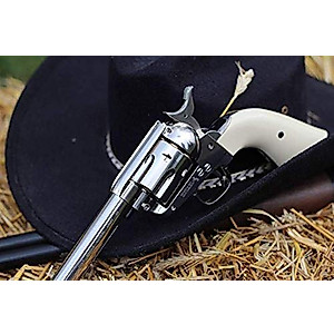 Umarex Colt Peacemaker Revolver Single Action Army Six-Shooter .177 Caliber Air Pistol, Pellet Gun, Black