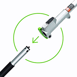 EGO Power+ MBB2100 Bristle Brush Attachment & Power Head-Battery and Charger not Included, Black