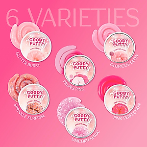 Goody Putty Pink Fidget Putty Toy Set Pink Party Favor for Girls