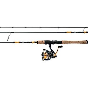 DAIWA REVROS LT Freshwater Spinning Combo, Black, 5'6" Light