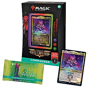 Magic: The Gathering Streets of New Capenna 5 Commander Deck Bundle – Includes 1 Obscura Operation, 1 Maestros Massacre, 1 Riveteers Rampage, 1 Cabaretti Cacophony, 1 Bedecked Brokers