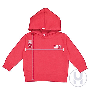 Haase Unlimited Lacrosse Stick - American Flag Lax Bro Toddler/Youth Fleece Hoodie (Orange, 5T/6T (Toddler))