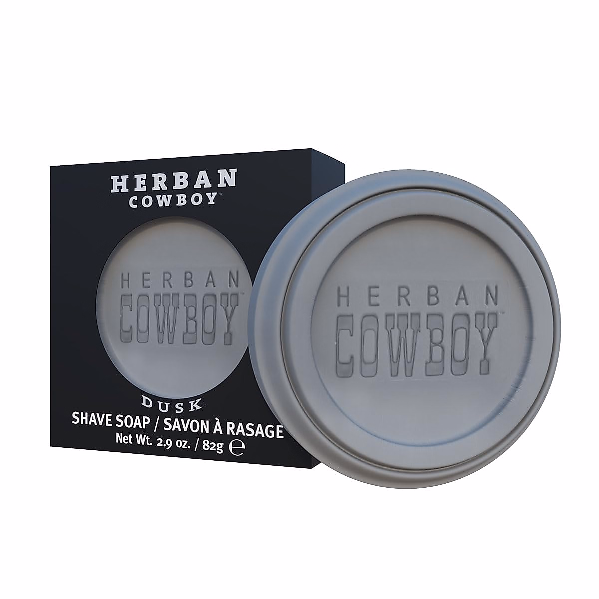 Herban Cowboy Natural Grooming Dusk Shave Soap, 2.9 Oz