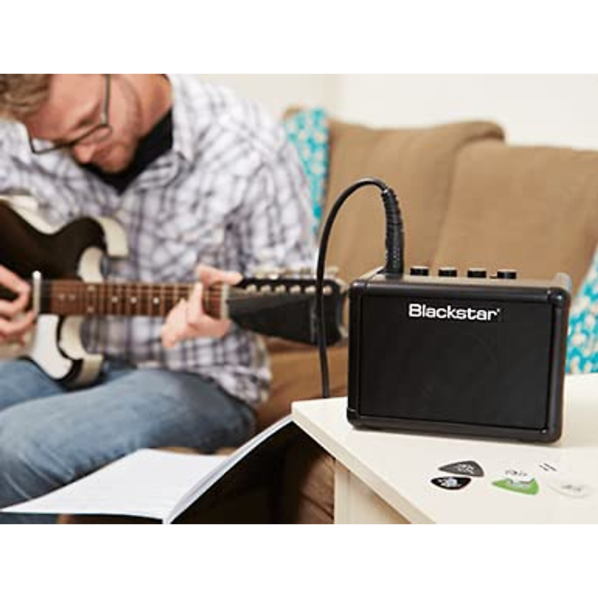 Blackstar Electric Guitar Mini Amplifier, Black (FLY3)