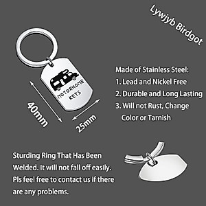 Lywjyb Birdgot Motorhome Gift Camping Gift Motorhome Keys Outdoor Adventure Gift for Happy Camper (Motorhome Keys)
