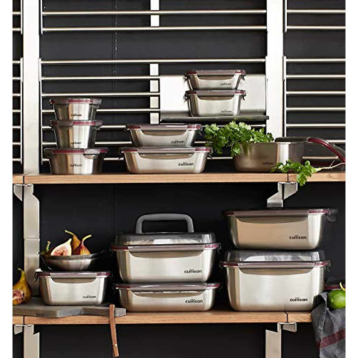 CUITISAN FLORA ROUND AIRTIGHT CONTAINER NO.5 21.6oz, STAINLESS STEEL FOOD CONTAINER, WATERPROOF, MICROWAVE and DISHWASHER AVAILABLE