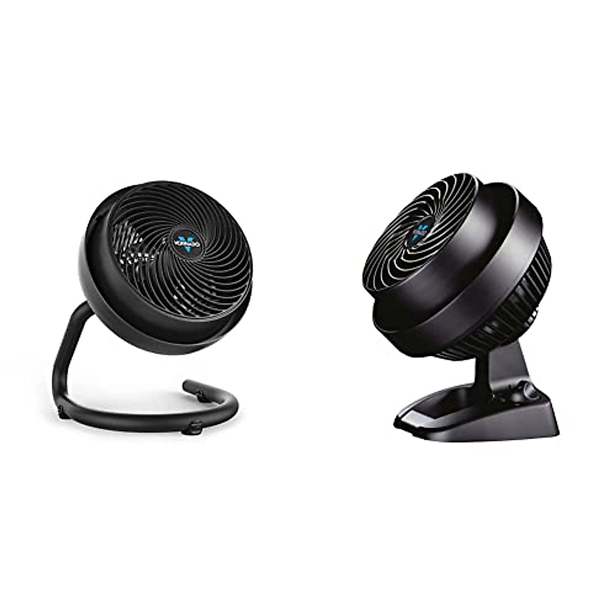 Vornado 723 Full-Size Whole Room Air Circulator Fan & 530 Compact Whole Room Air Circulator Fan, Black