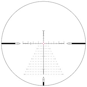 Arken Optics SH4 GEN2 4-16X50 Rifle Scope FFP MIL VPR Illuminated Reticle with Zero Stop - 34mm Tube