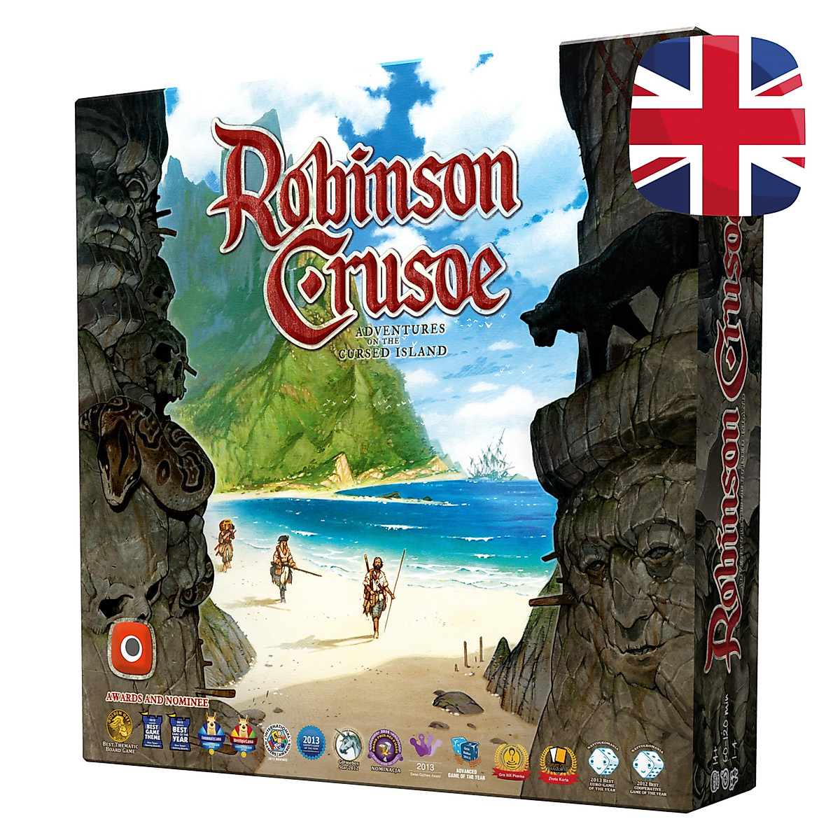 Portal Games Robinson Crusoe Adventures on the Cursed Island Board Game