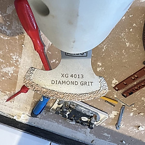 XXGO 4 Pcs Oscillating Multi Tool Diamond Segment Swing Grit Grout Blades XG4001S