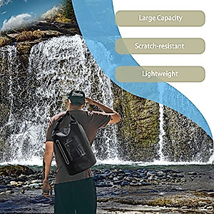 Faraday Bags Waterproof Shield Bag 15L, Faraday Cage With Phone Pouch, RFID Signal Blocking Dry Bag, EMP Protector, Faraday Bag for Electronics From Water, Spying, Hacking