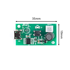 EC Buying 3Pcs USB Humidifier Module USB Spray Module Circuit Board Atomization Module 5V Atomization Plate Circuit Board Atomization Module Atomizer DIY Incubation Experimental Equipment