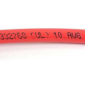 TEMCo 100' Red + 100' Black 10 AWG/Gauge Solar Panel Extension Cable with M/F Solar Connector Ends (Variety of Lengths Available)