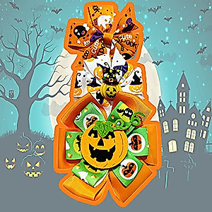 Clips Baby Halloween Accessory Headwear Cartoon Decoration Party Hair Kids Baby Care Kid Hair Ties (G, One Size)