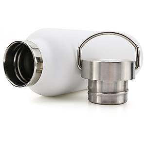 Replacement Lid for Hydro Flask Standard Mouth 12, 18, 21, 24 oz & Simple Modern Ascent 12-64oz Bottles BPA-free Leakproof Metal Lid Water Bottle Accessories